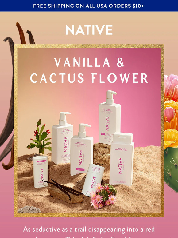 Native: Meet NEW Vanilla & Cactus Flower 🌵🌸 | Milled