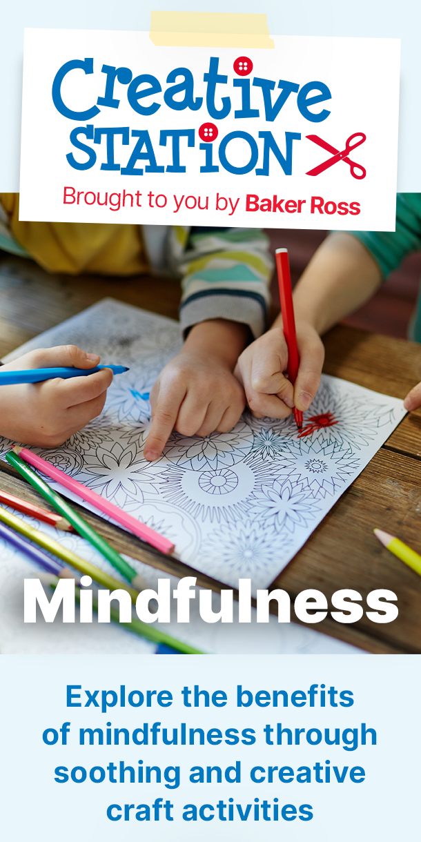 Baker Ross: Kids Will Love These 12 Mindfulness Colouring Sheets 🧘🏽 ...