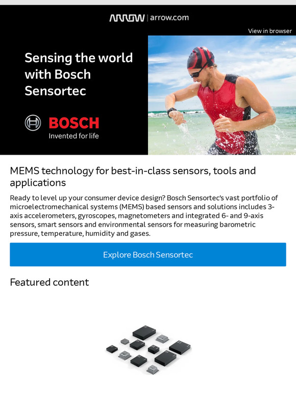 Arrow Electronics: Design for extreme accuracy with Bosch Sensortec ...