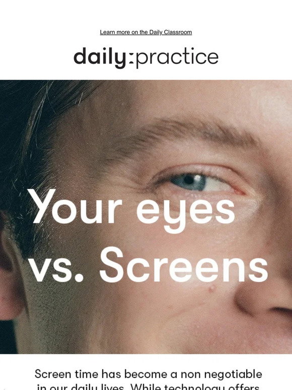 Daily Practice Eyecare: How does Screen time affect your vision? 👩🏼‍💻 ...
