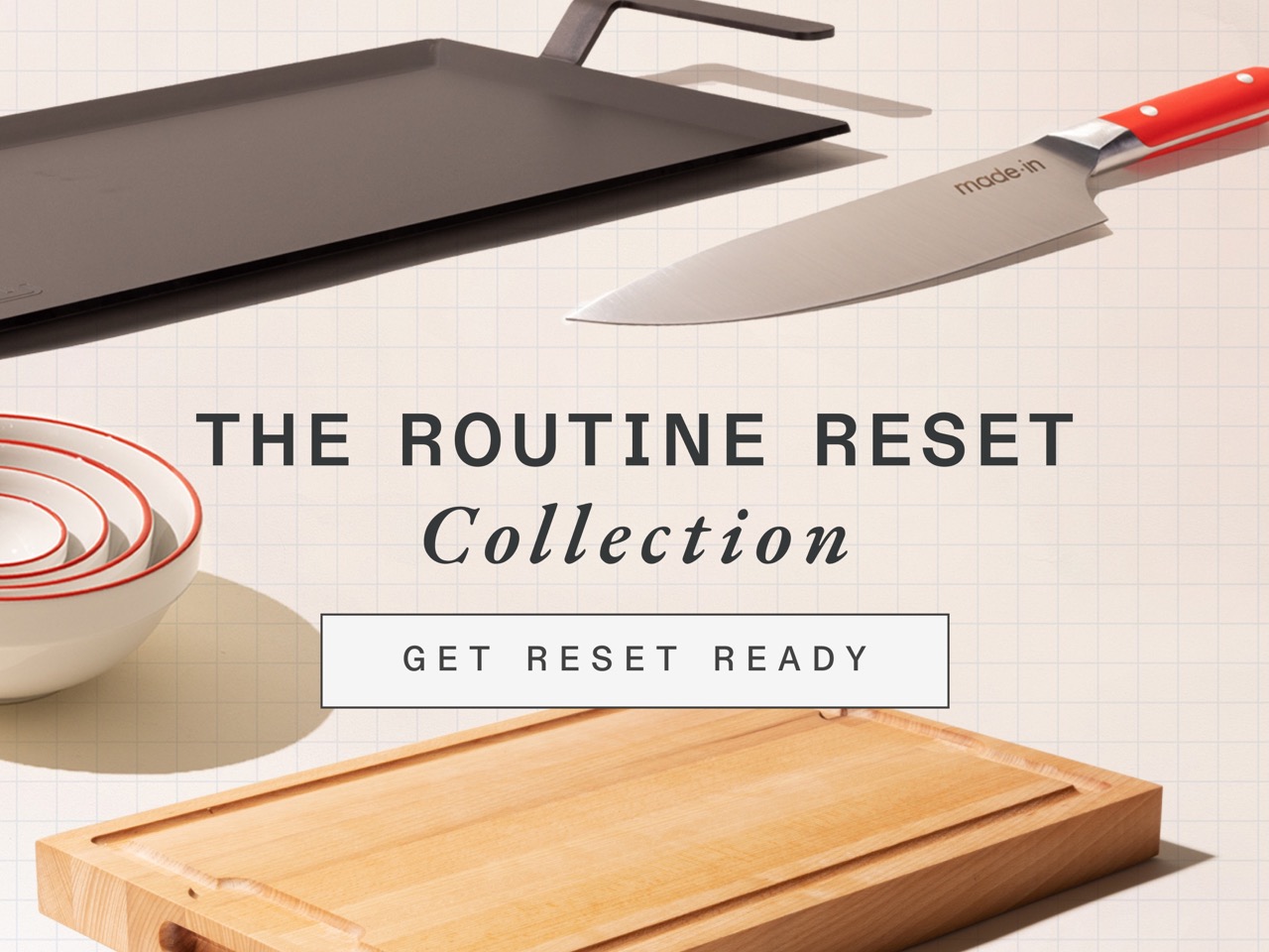 Made In: Introducing: The Routine Reset Collection | Milled