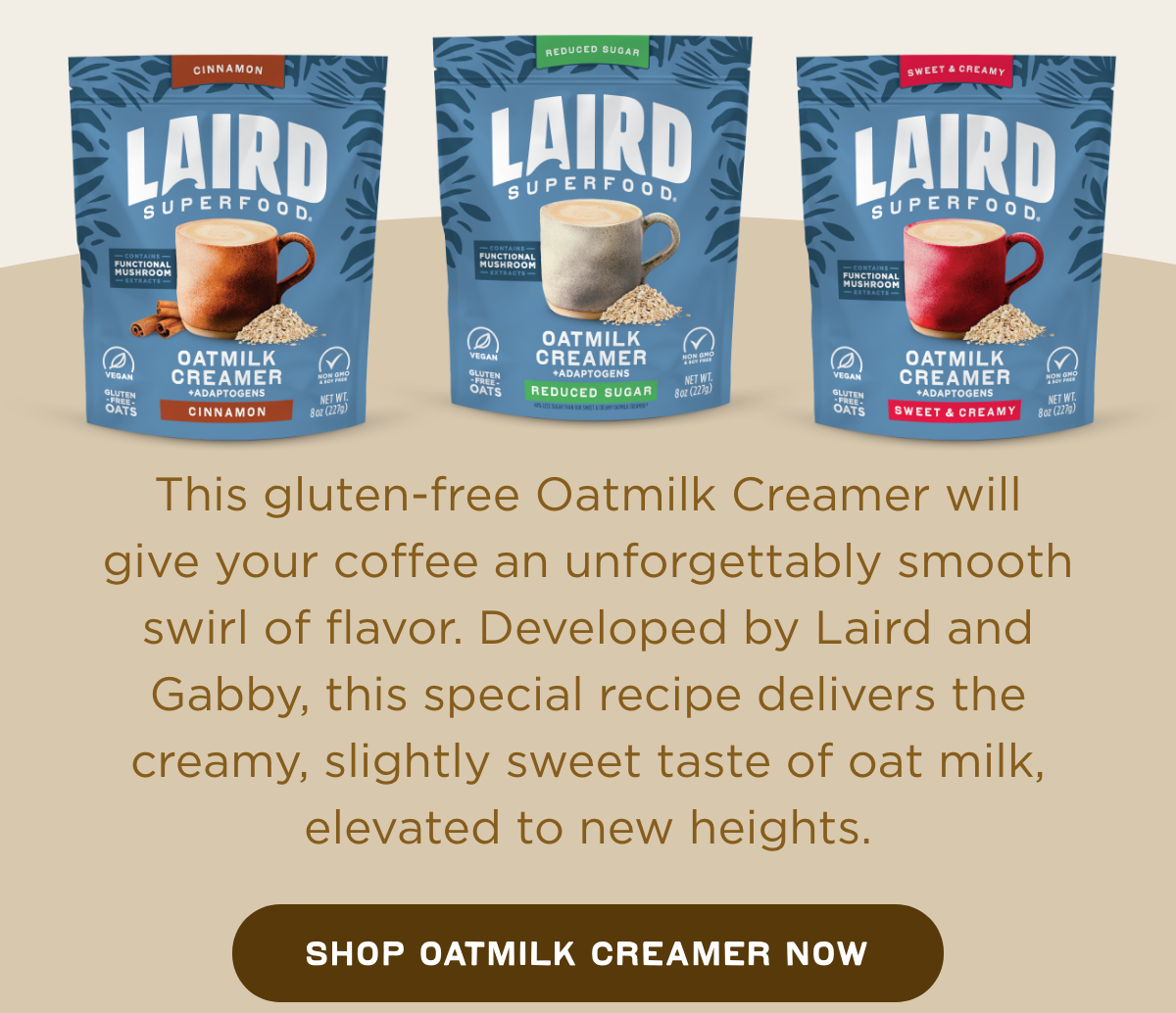 Laird Superfood: Your perfect cup awaits: try our NEW Oatmilk Creamers ...
