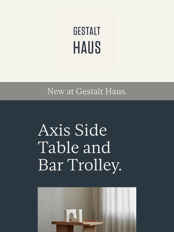 Gestalt Haus: New at Gestalt Haus | Milled