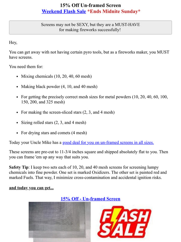 Skylighter: [Skylighter] THE Most Important Fireworks Making Tool | Milled