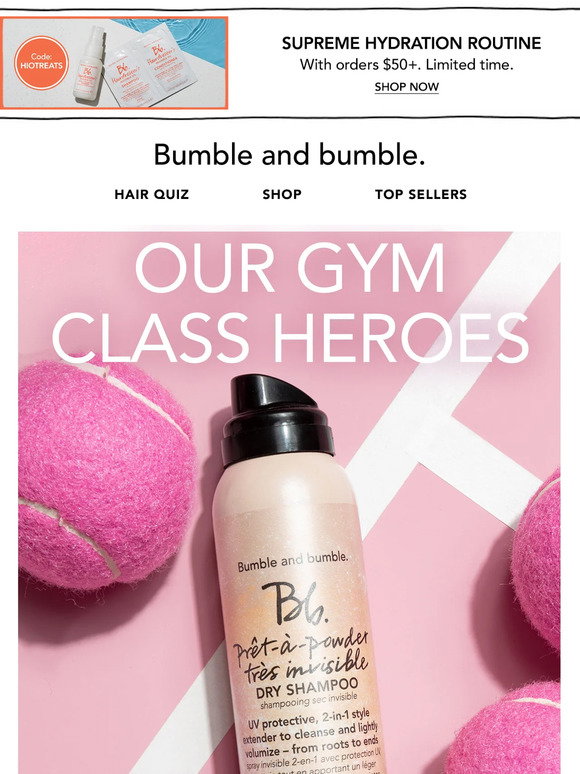 Bumble and Bumble: These style savers are gym bag must-haves. | Milled