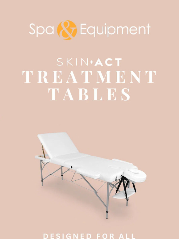 Skin Act: Enhance Your Practice with Premium Treatment Tables | Milled