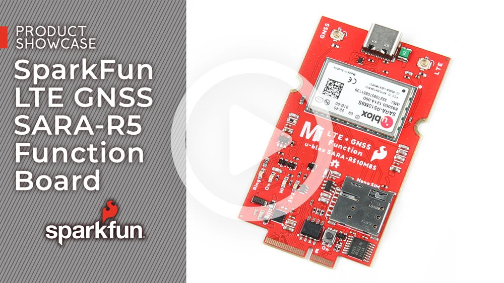 SparkFun: The SARA-R5 Comes to MicroMod! | Milled