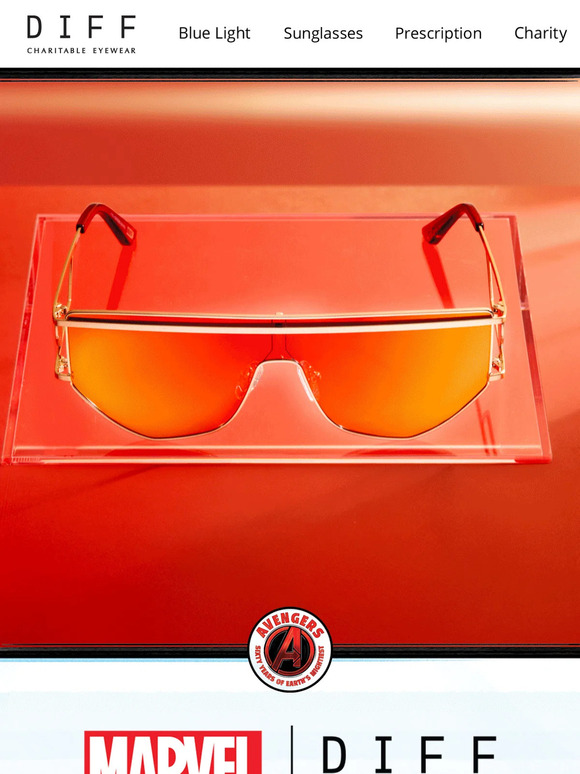 DIFF Eyewear: Almost Sold Out - Marvel x DIFF Beyond Earth’s Mightiest ...