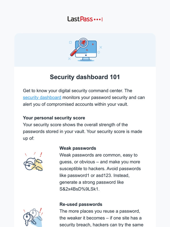 LastPass: Get to know your security dashboard | Milled