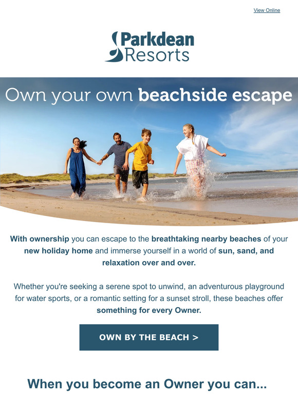 Park Resorts: Beach bliss awaits 🌊 | Milled