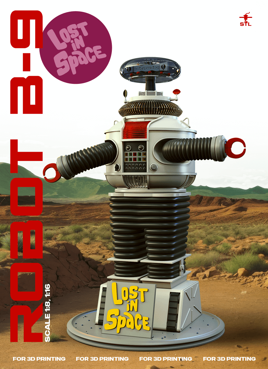 Gambody: 🤖 Danger, Will Robinson, danger 🚨 The Robot B9 is ready for 3D ...