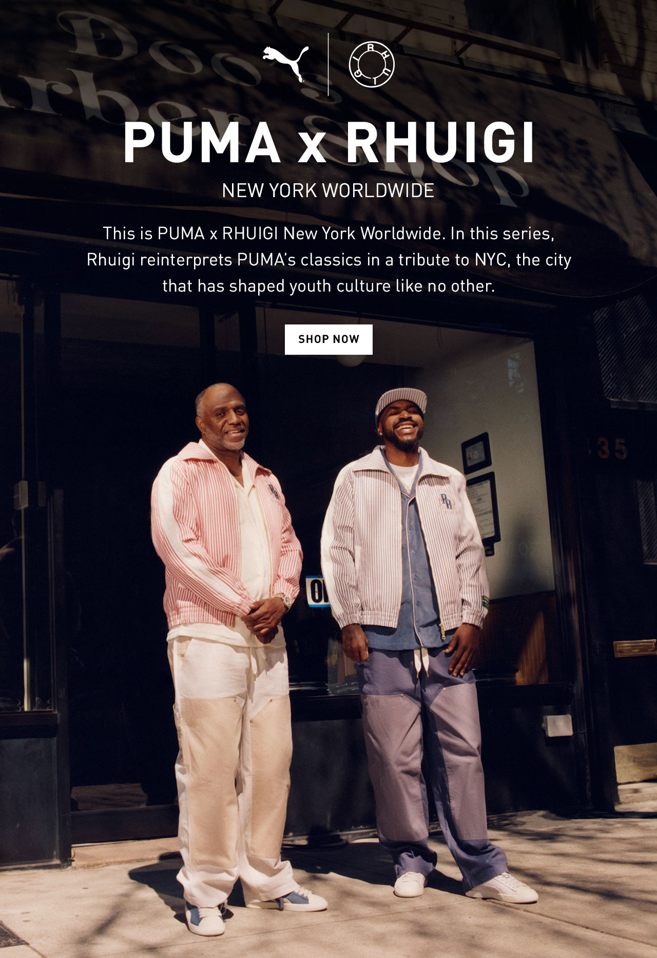 Puma: PUMA x Rhuigi. New York Worldwide. The new drop is here. | Milled