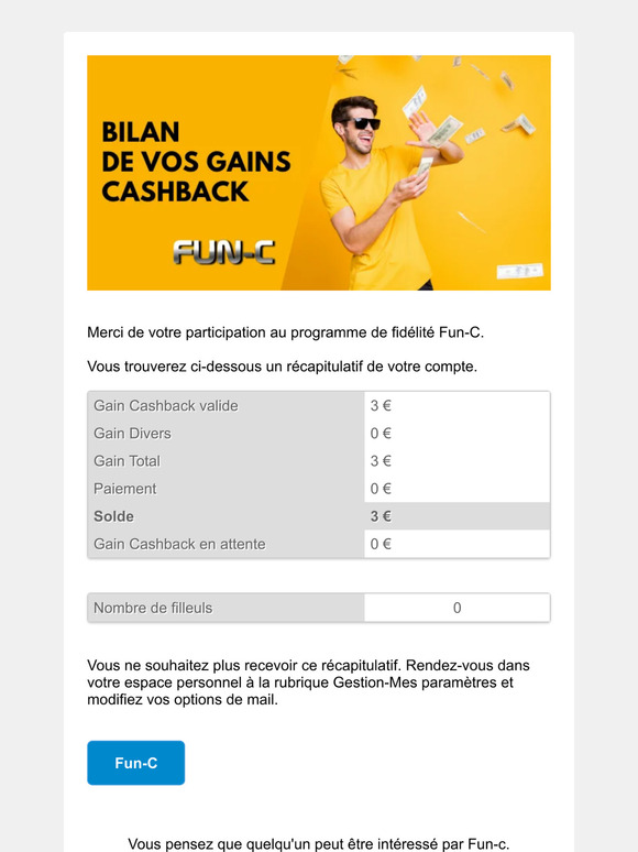 Fun-C: Votre compte Fun-C | Milled