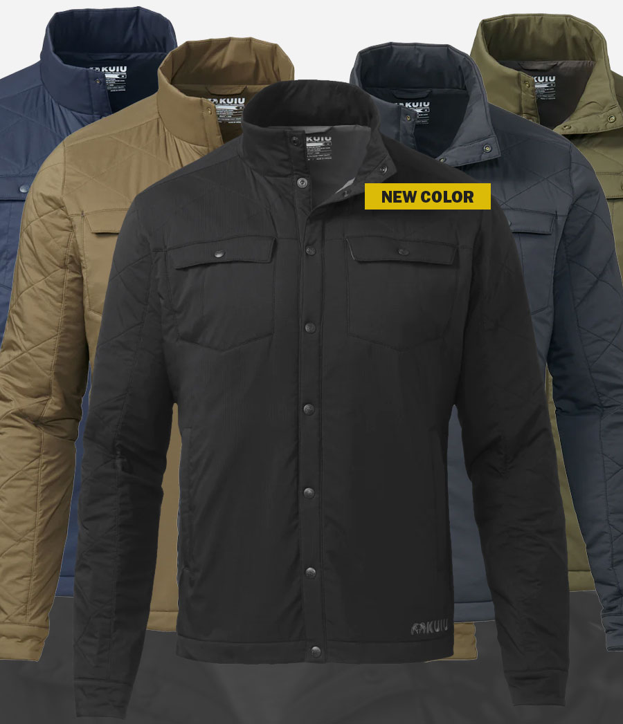 KUIU: New Limited Edition Insulated Snap Shirt Now In Black | Milled