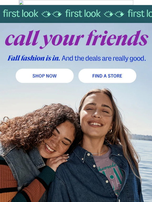 Marshalls: FIRST LOOK: Fall fashion | Milled