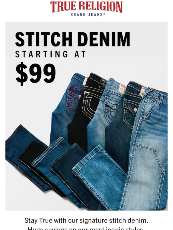 True Religion: YOUR BEST FITTING JEANS | Milled