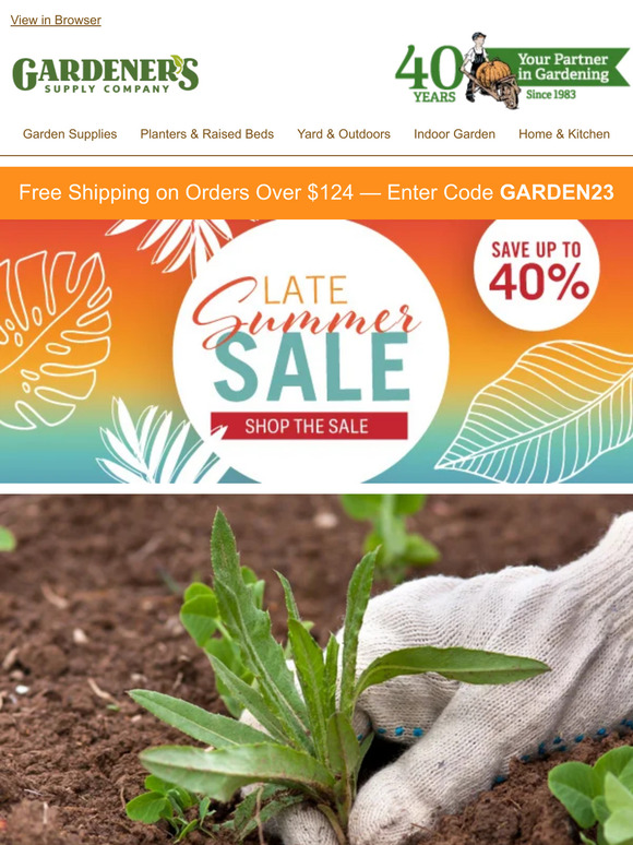 Gardener's Supply Company: 5 Easy Tips for Tackling Weeds in the Garden ...