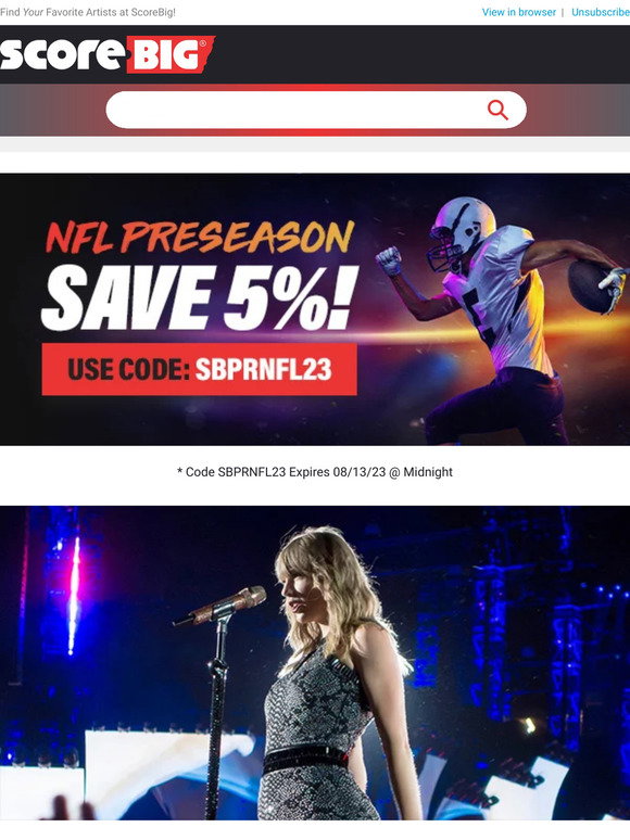 ScoreBig: Ready to take your team to the top? Save Now! / Taylor Swift ...