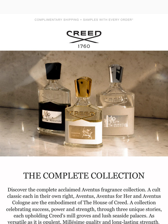 Creed: An Iconic Triology | The Complete Aventus Collection | Milled
