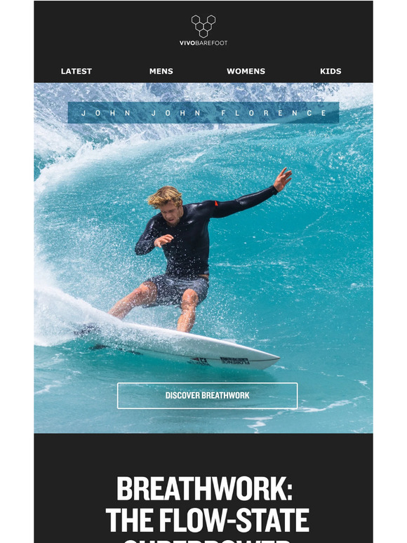 Vivobarefoot: Breathwork: the flow-state superpower | Milled