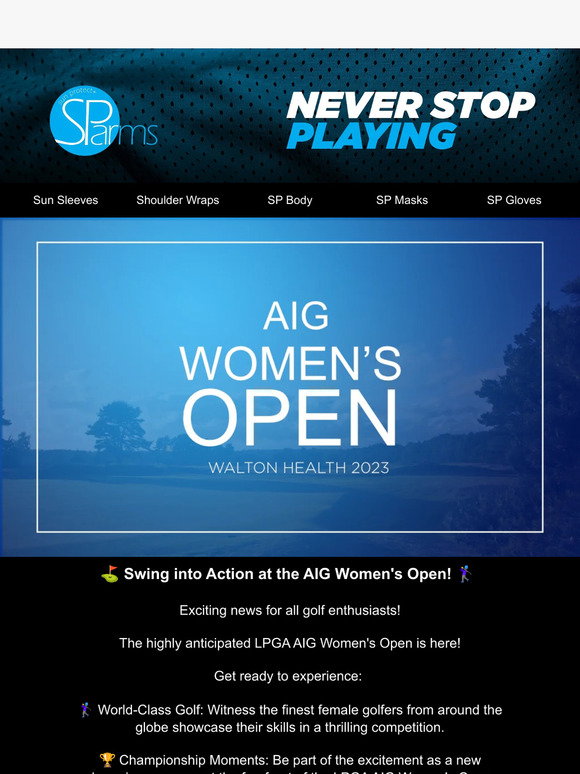 SParms: 🌟 Don't Miss Out: LPGA AIG Women's Open with SParms⛳️ | Milled