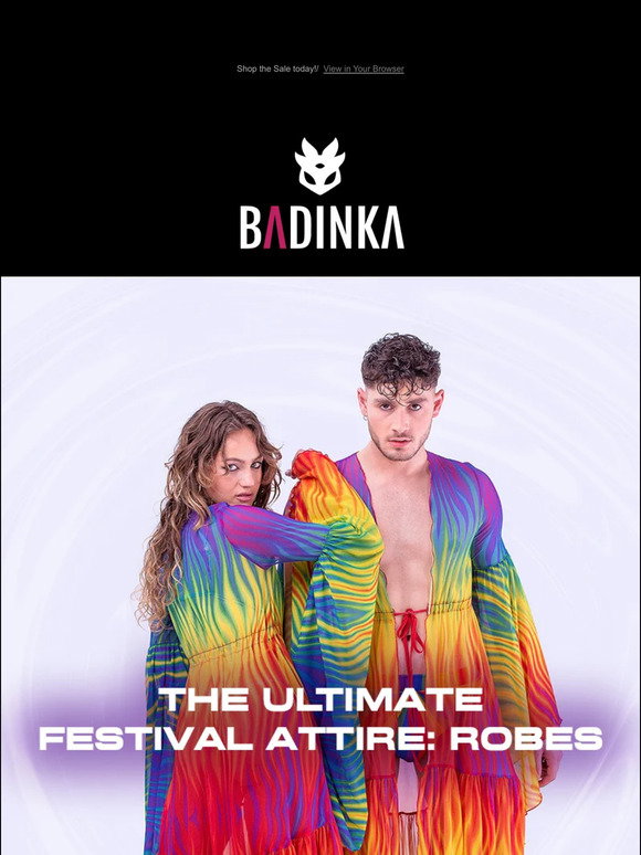 Badinka: The ultimate festival attire: Robes 👘 | Milled