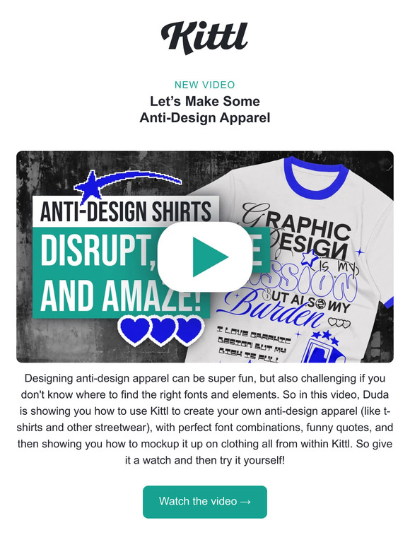 Kittl: Did someone say print on demand jewelry?💍 | Milled