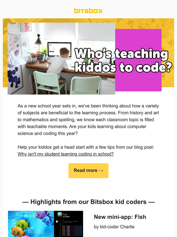 Bitsbox: Are your kids learning to code in school? | Milled