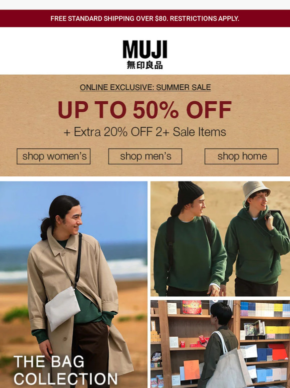 MUJI: The Bag Collection From $1 🔥 | Milled