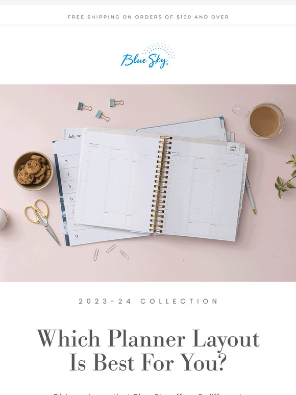 Blue Sky: Which planner matches your planning personality? | Milled