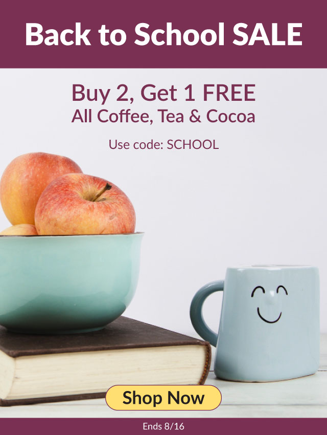 Boca Java: 🏫 Back to School Sale 🏫 Buy 2, Get 1 FREE | Milled