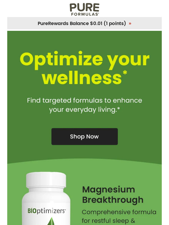 PureFormulas: New arrivals! Formulas for stress relief, digestion ...