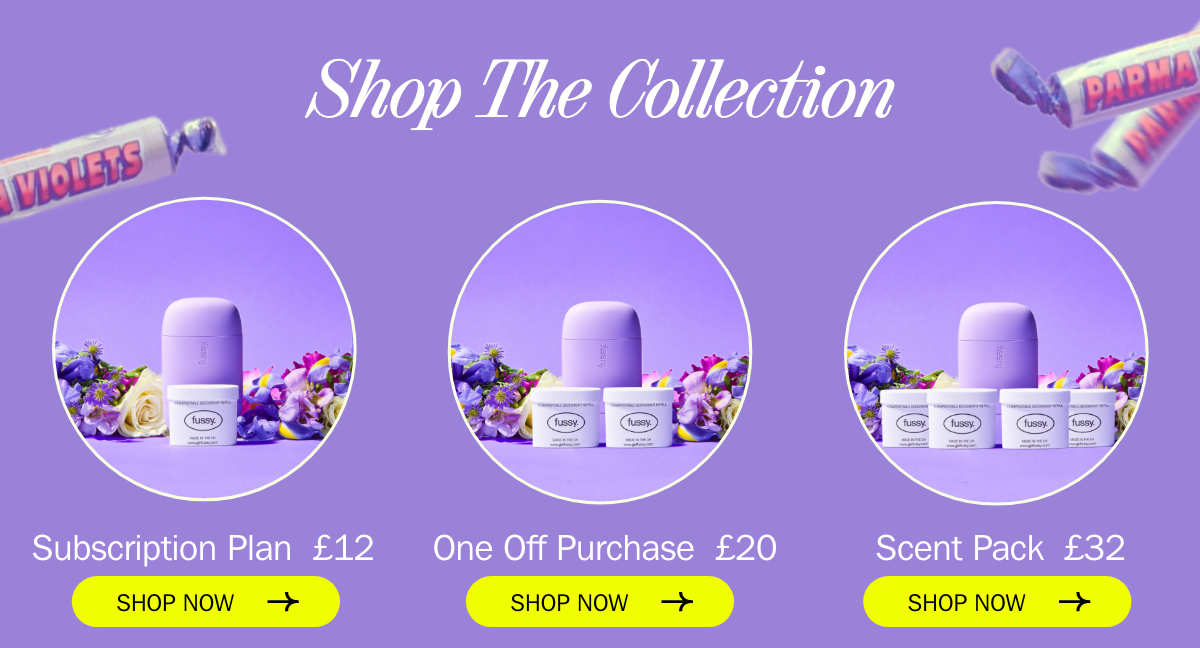 Fussy: Smell Iconic With Parma Violets 💜🍬 | Milled