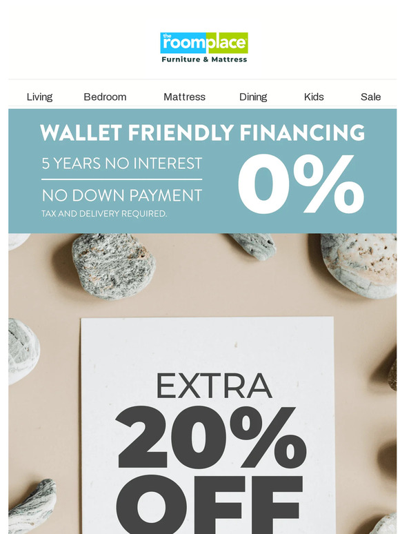 The RoomPlace: Ends Soon: Extra 20% Off End of Summer Clearance! | Milled