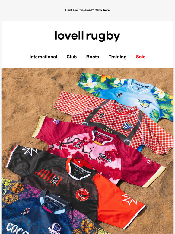 Lovell Rugby: The World Beach Rugby 2023 range is here! 🏖️ | Milled