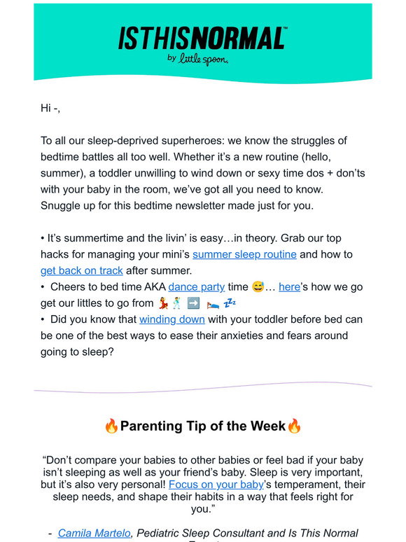 Little Spoon: —, here’s your guide to all things sleep! | Milled