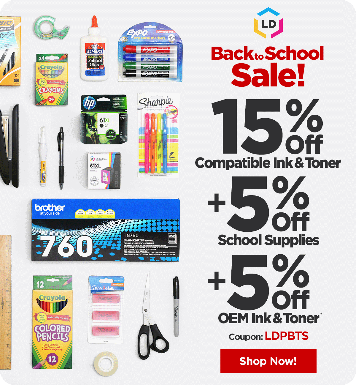 LD Products: 📝Get Ready For Back to School: Savings on Ink + School ...