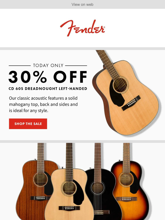 Fender UK: Classic Acoustics | Iconic Tone in 3 Different Sizes | Milled