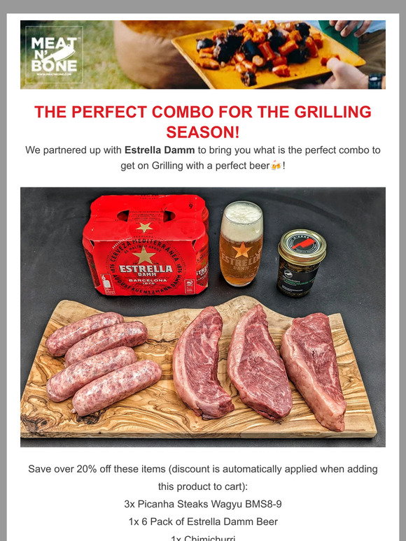 Meat N' Bone: EAT | GRILL | DRINK | REPEAT with Estrella Damm 🍻! | Milled