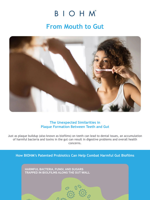 BIOHM: Unexpected Similarities Between Teeth and Gut 😱 | Milled