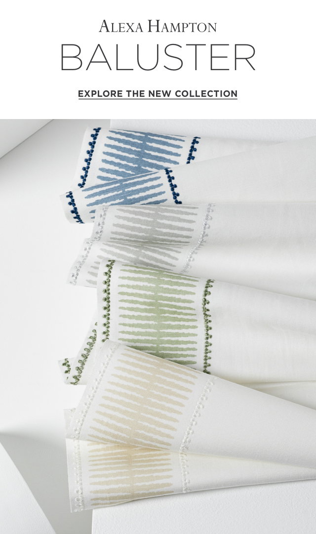The Shade Store: Alexa Hampton’s Newest Material | Milled