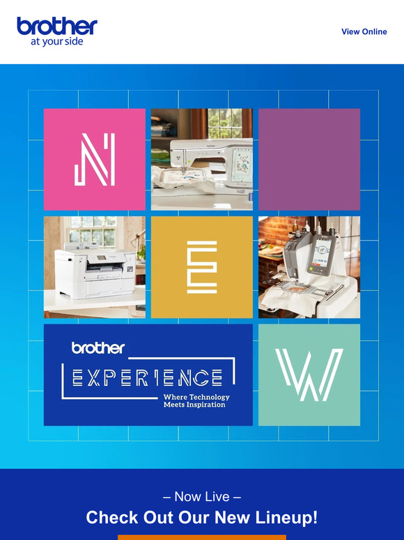 Brother: JUST LAUNCHED: Check Out Our New Product Lineup! | Milled