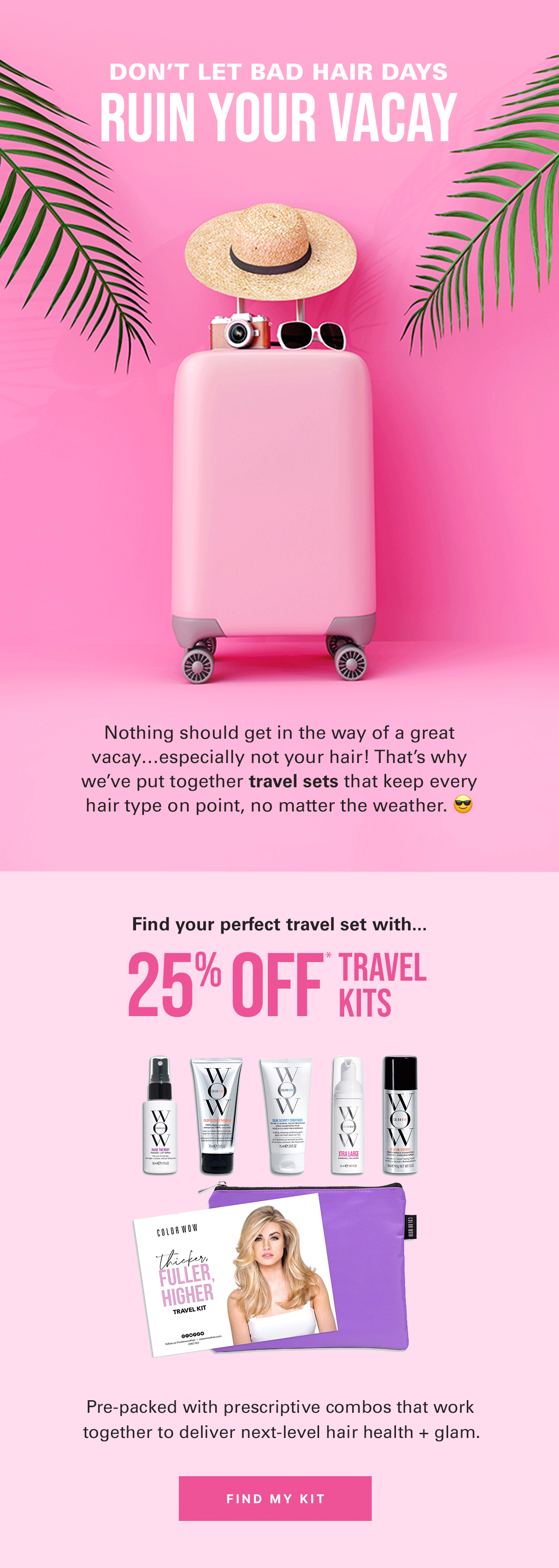 Color Wow: How to guarantee good vacay pics 🤳🏻 | Milled