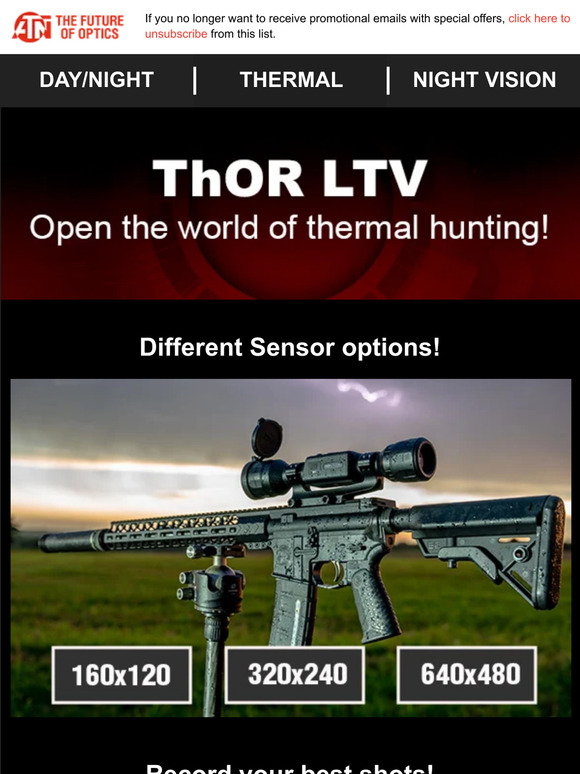 ATN: 🔥Enhance Your Night Vision: Discover ATN ThOR LTV - The Ultralight ...