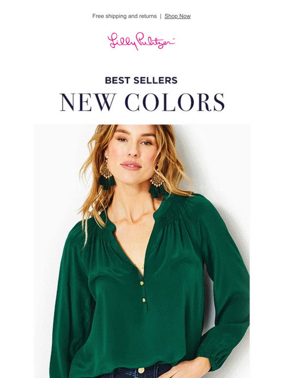 Lilly Pulitzer: Hello NEW colors 👋 | Milled