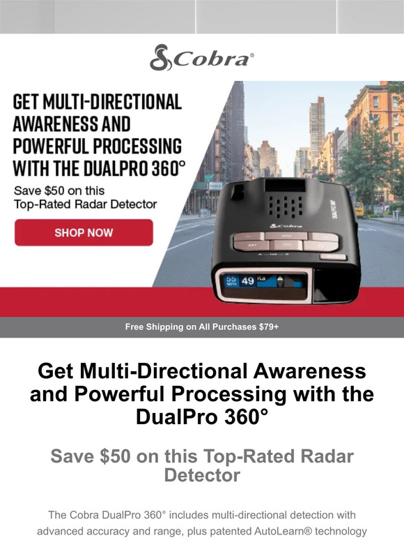 Cobra Electronics: Get Multi-Directional Awareness and Powerful ...