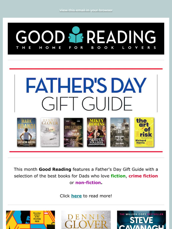 Good Reading Magazine: Good Reading's Father's Day Gift Guide! | Milled