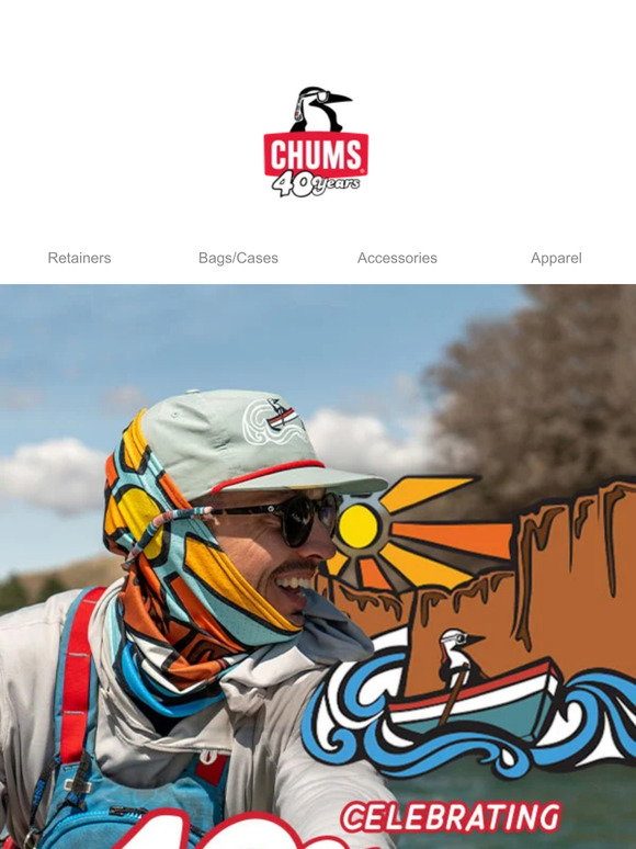 Chums: Limited-Edition 40 Years Gear for Summer ☀️🥾 | Milled