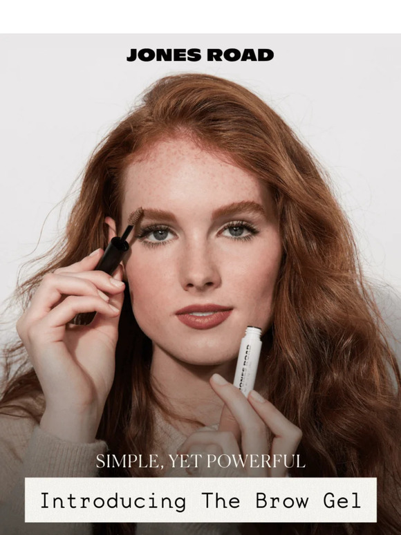 Jones Road Beauty: Introducing The Brow Gel | Milled