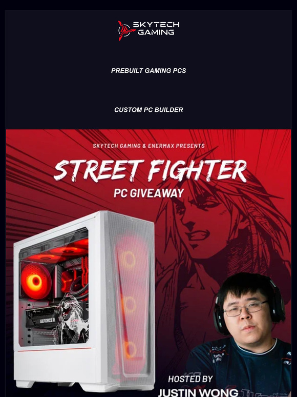 Skytech Gaming: Introducing FGC giveaway PCs feat. Justin Wong and ...